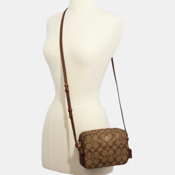 Coach | Bags | Coach Mini Camera Bag In Signature Canvas | Poshmark